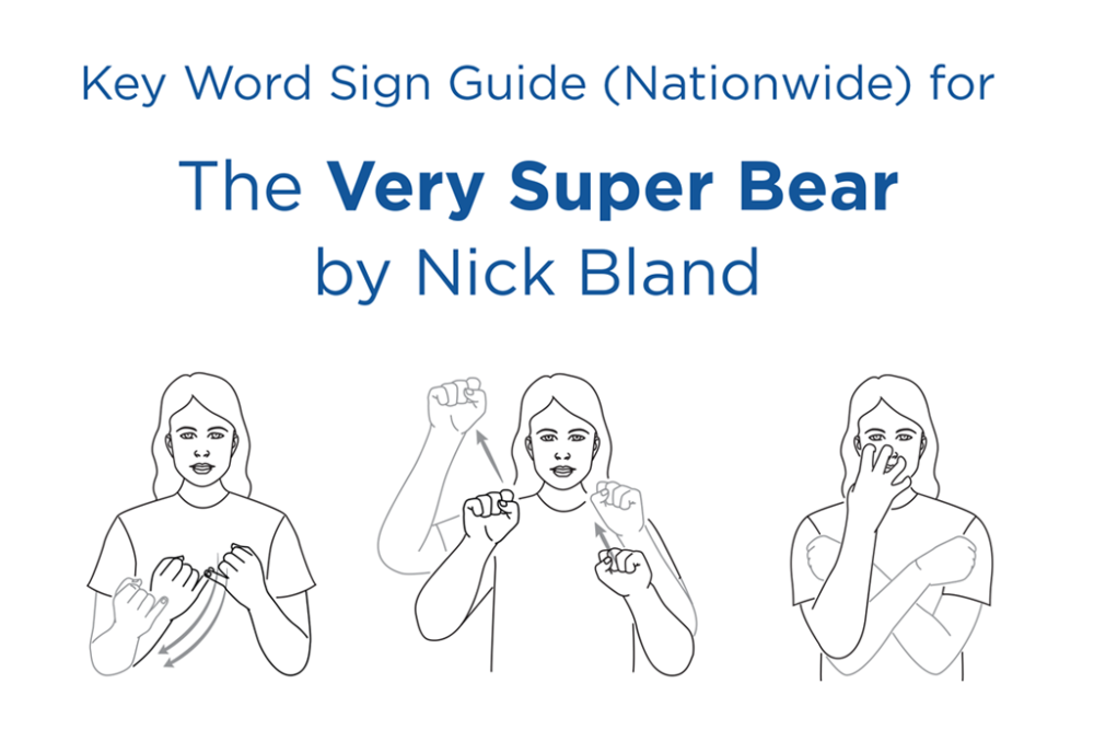 The Very Super Bear - Sign Guide | Key Word Sign Australia